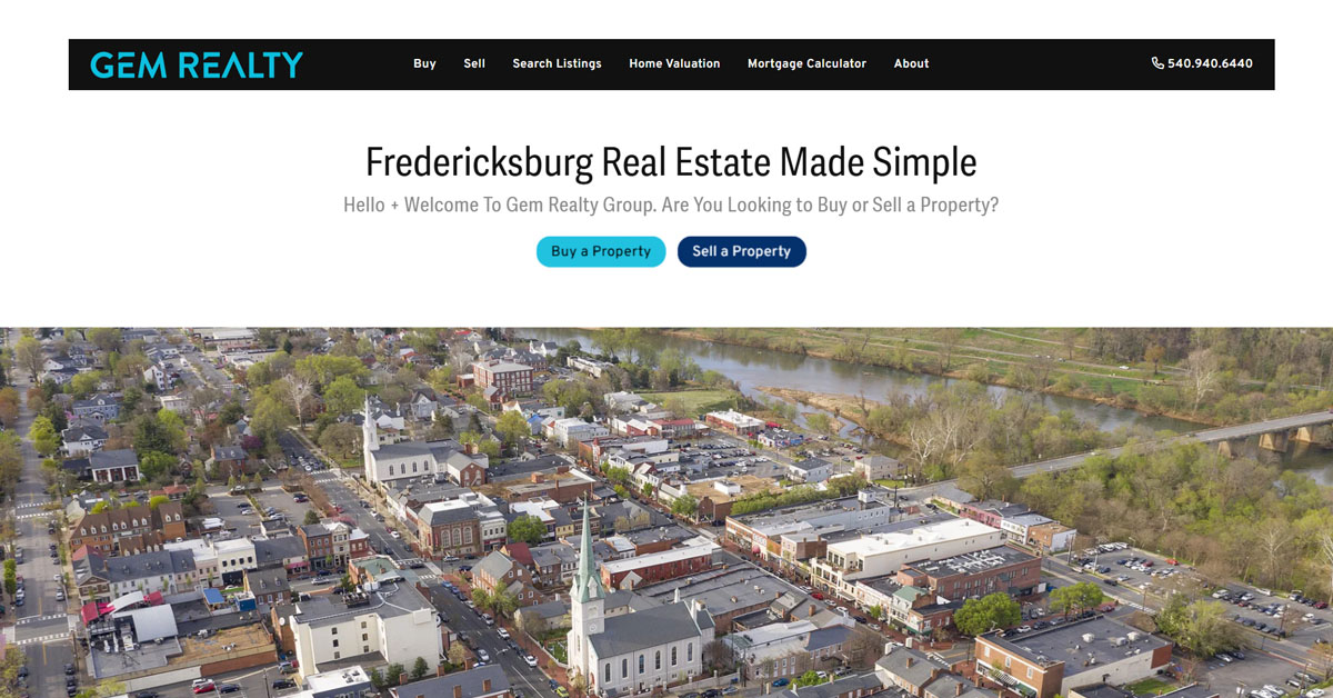 Fredericksburg Homes For Sale | GEM Realty